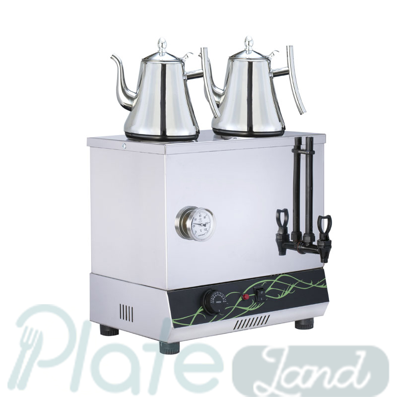 سماور برقی صنعتی 28 لیتری مدل T-E2 - پلیت لند